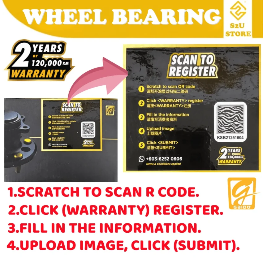 Gaido King Series Front Wheel Bearing Hub Subaru XV Facelift Impreza ...